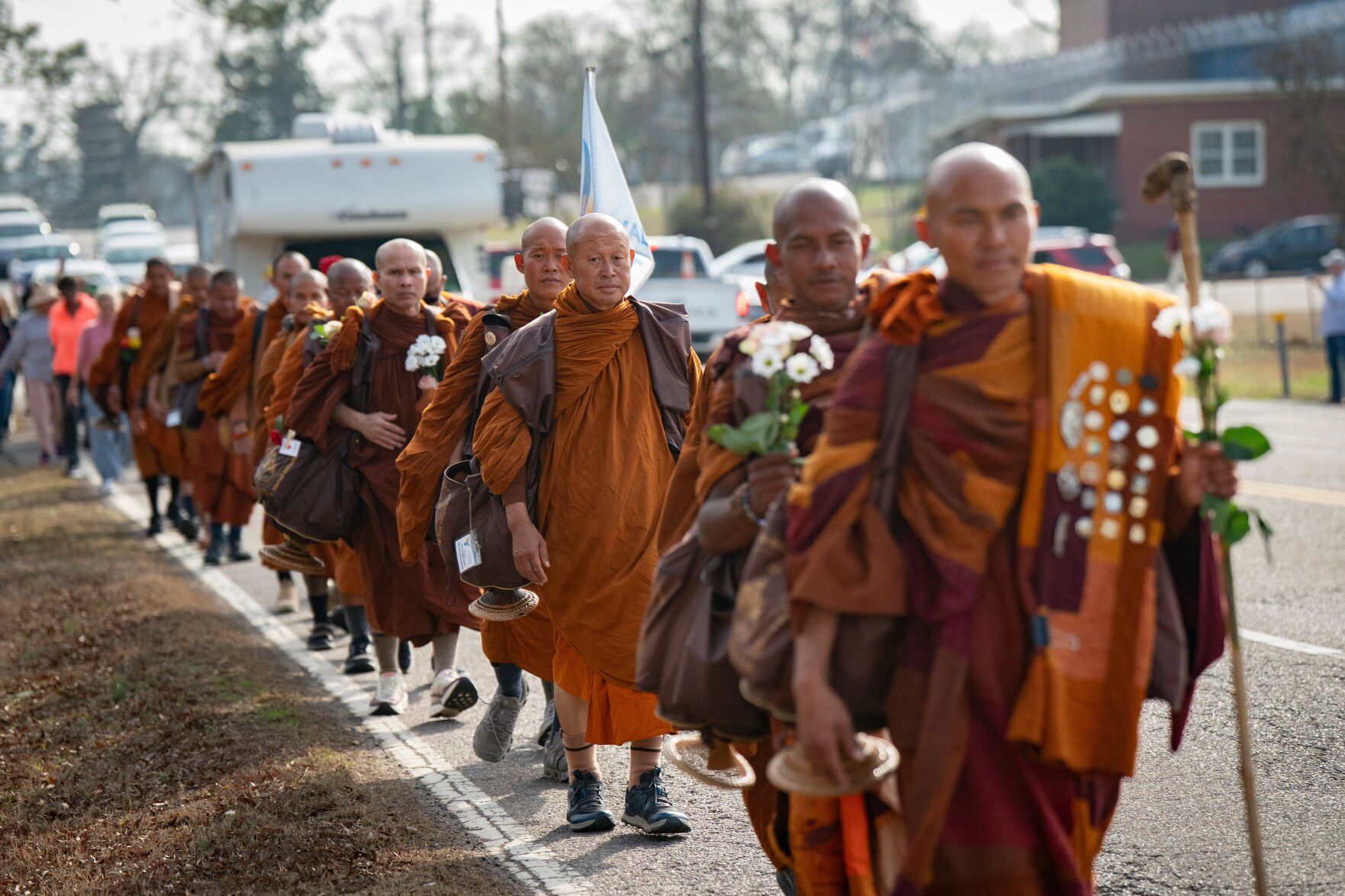 Buddhist Monks Peace Walk | Nation/World | gazettextra.com
