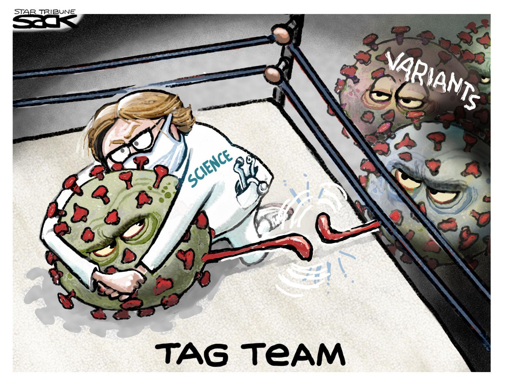 An unfair fight | Political cartoons | gazettextra.com