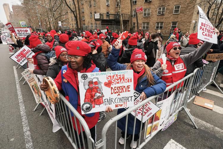 What to know as New York City nurses strike for a 3rd day | Nation ...
