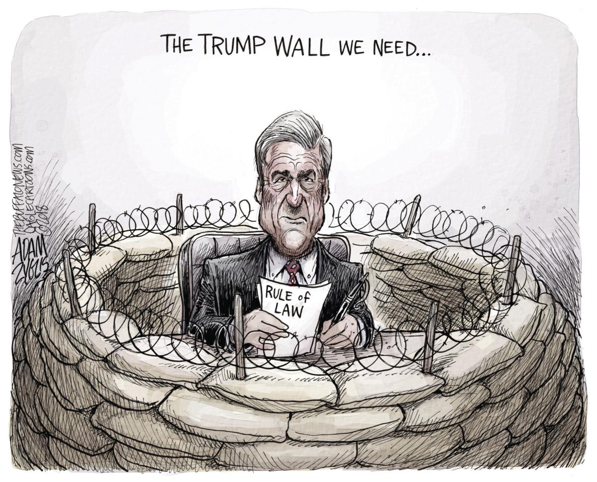 The Trump wall we need | Political cartoons | gazettextra.com