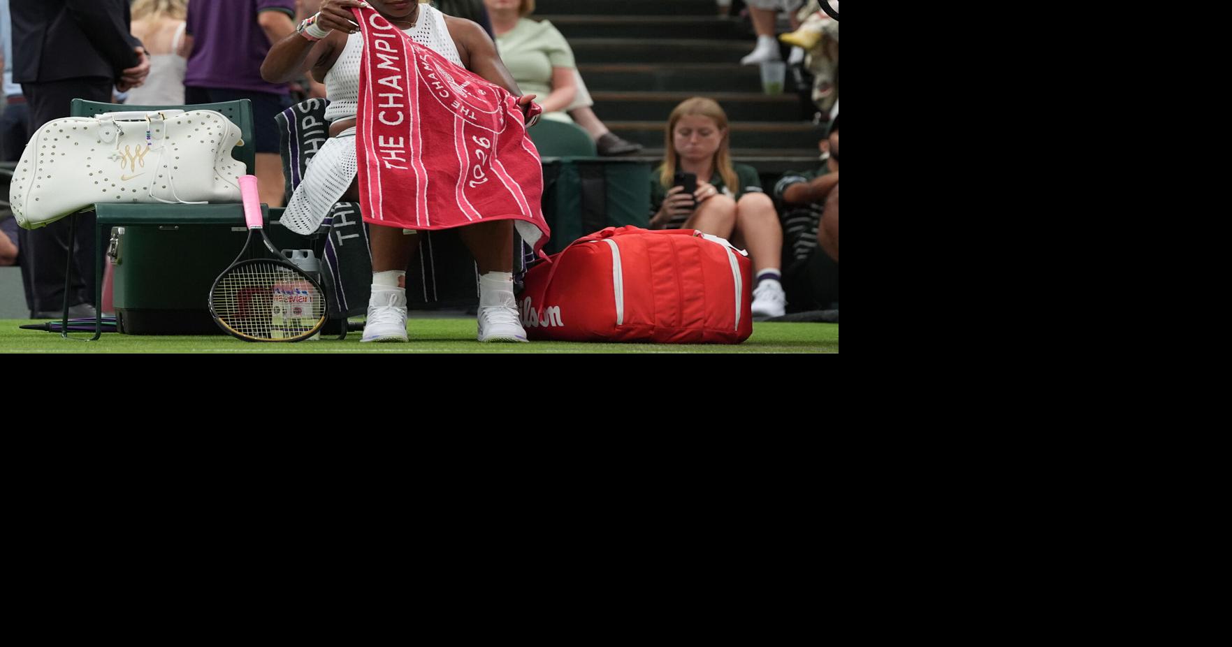 Serena Williams tweaked her knee during Wimbledon return at age 44 ...