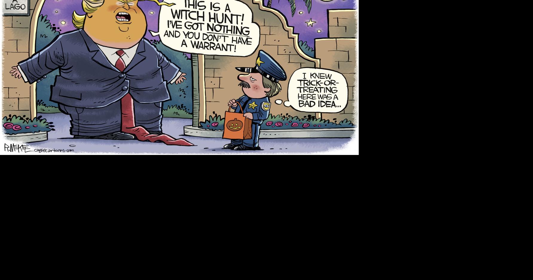 Mar a Lago Trick or Treat | Political cartoons | gazettextra.com