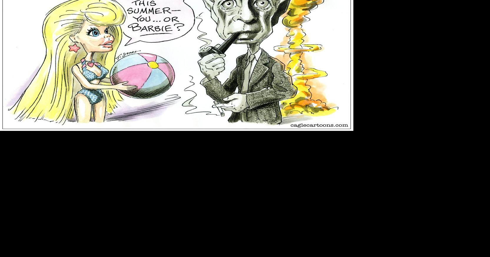 Barbie versus Oppenheimer | Political cartoons | gazettextra.com