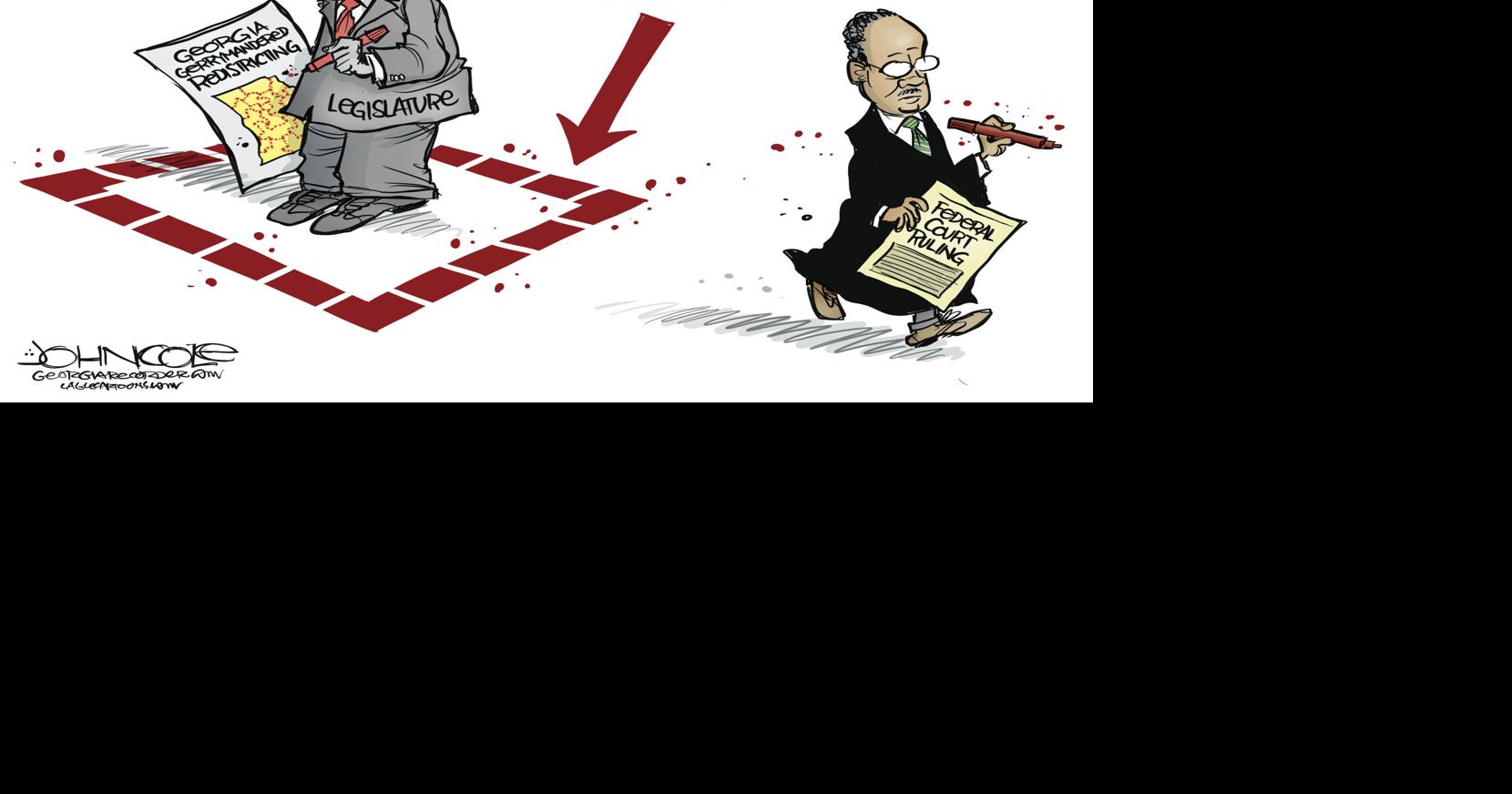 Georgia redistricting | Political cartoons | gazettextra.com