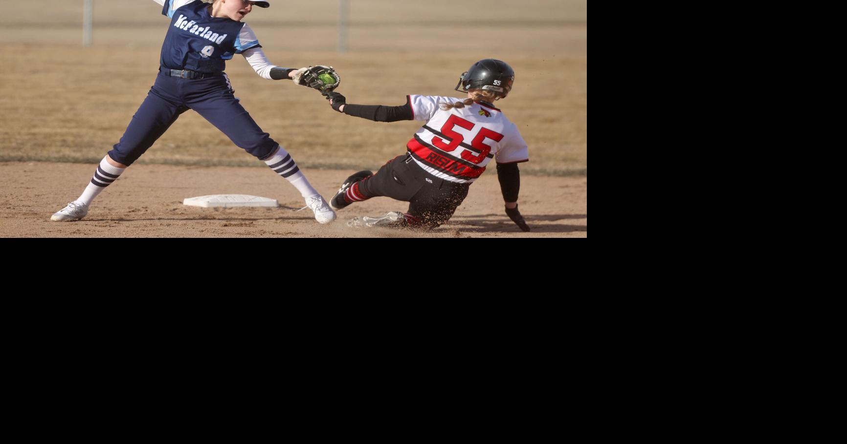 Softball: Brodhead needs just two runs to beat McFarland in one-hit ...