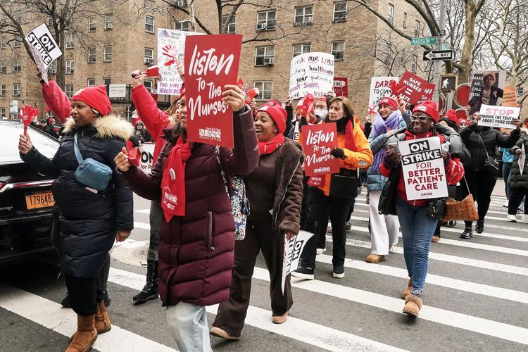 What to know as New York City nurses strike for a 3rd day | Nation ...