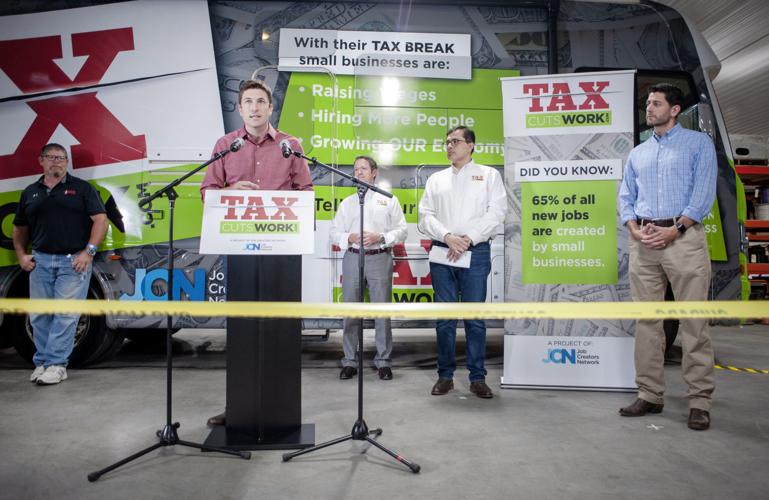 Ryan praises Jakes Electric, tax cuts in Clinton | Government ...