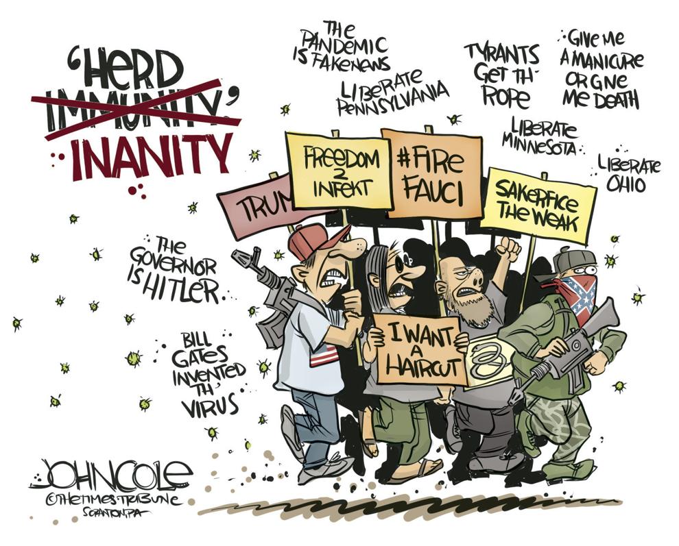 What herd immunity looks like | Political cartoons | gazettextra.com