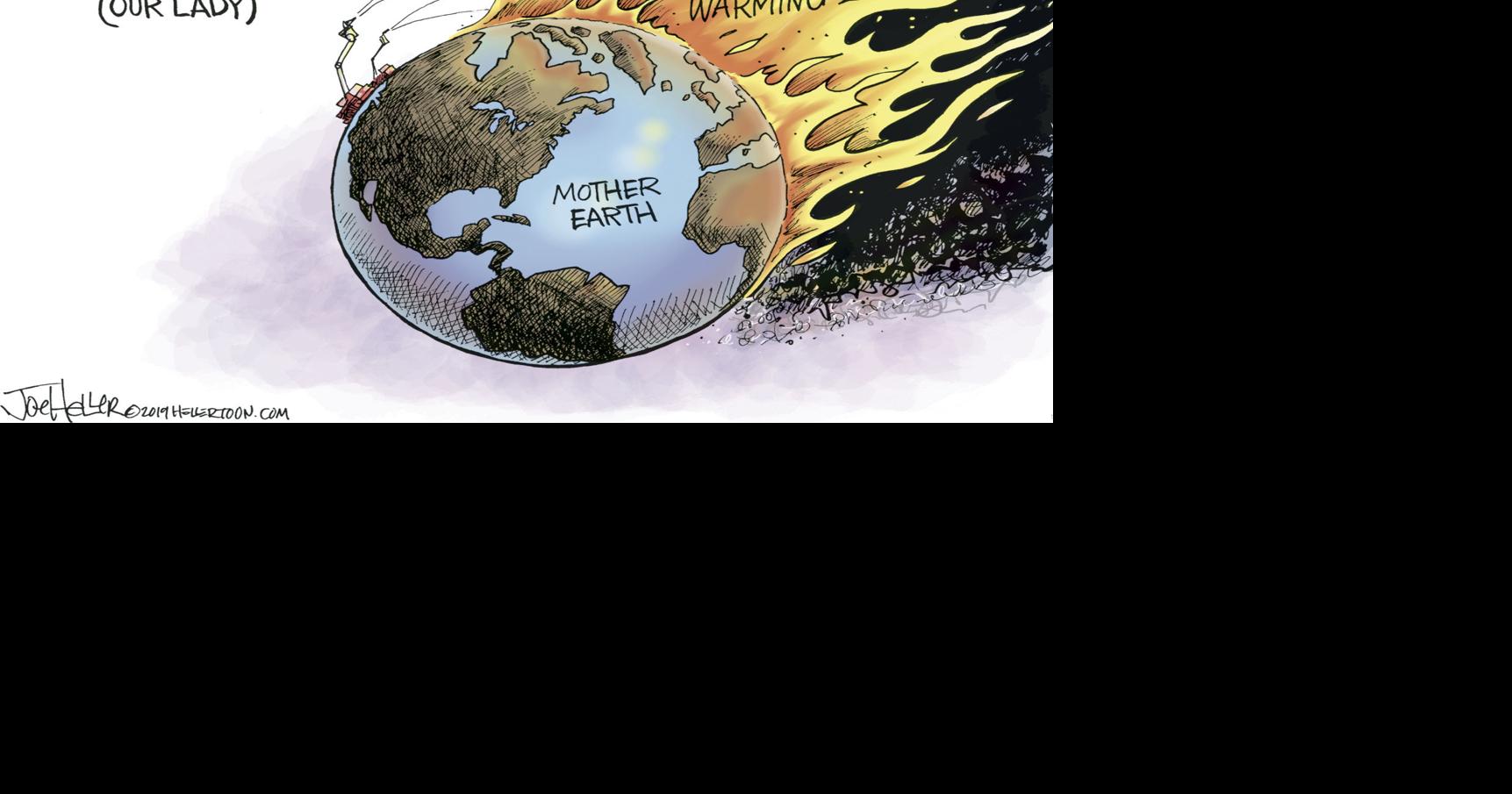 A metaphor for Earth Day | Political cartoons | gazettextra.com