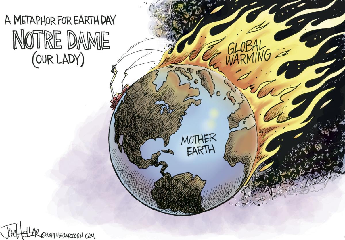 A metaphor for Earth Day | Political cartoons | gazettextra.com