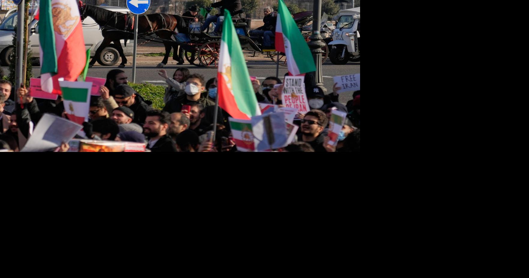 Italy Iran Protest | Nation/World | gazettextra.com