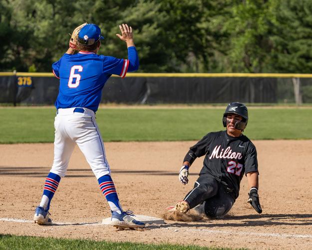 Dillon escapes jam in first then cruises through four scoreless in ...