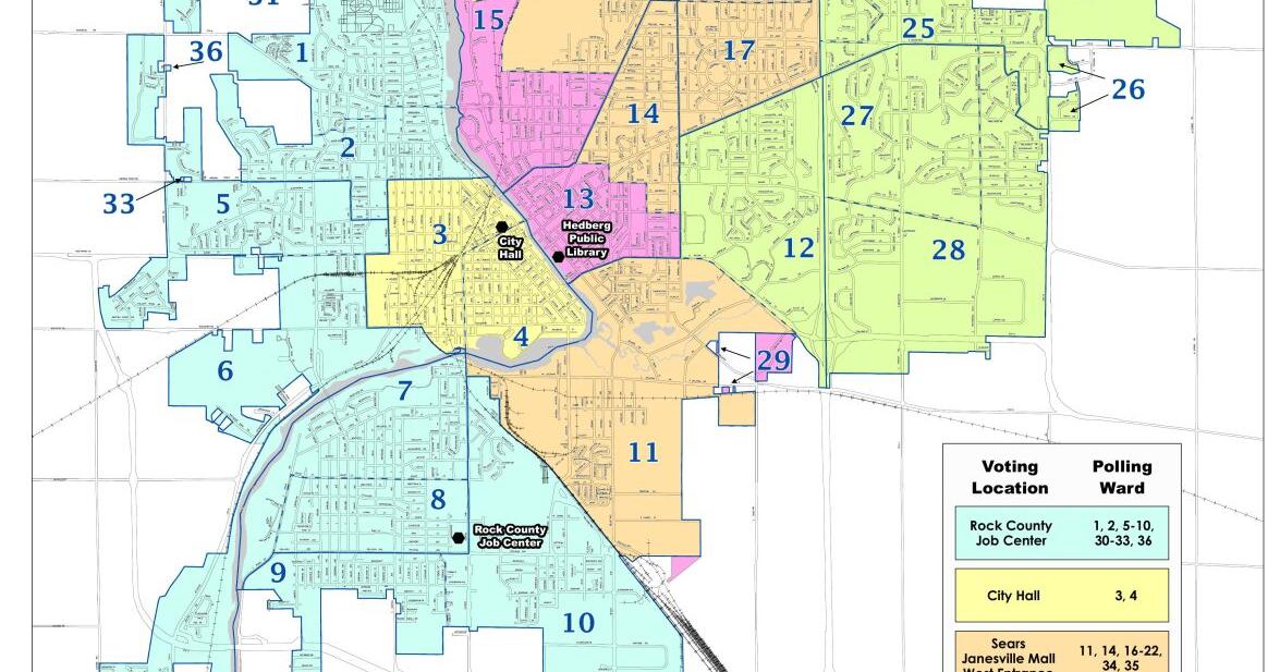 Election 2021 voting wards map | Uploaded Pdfs | gazettextra.com