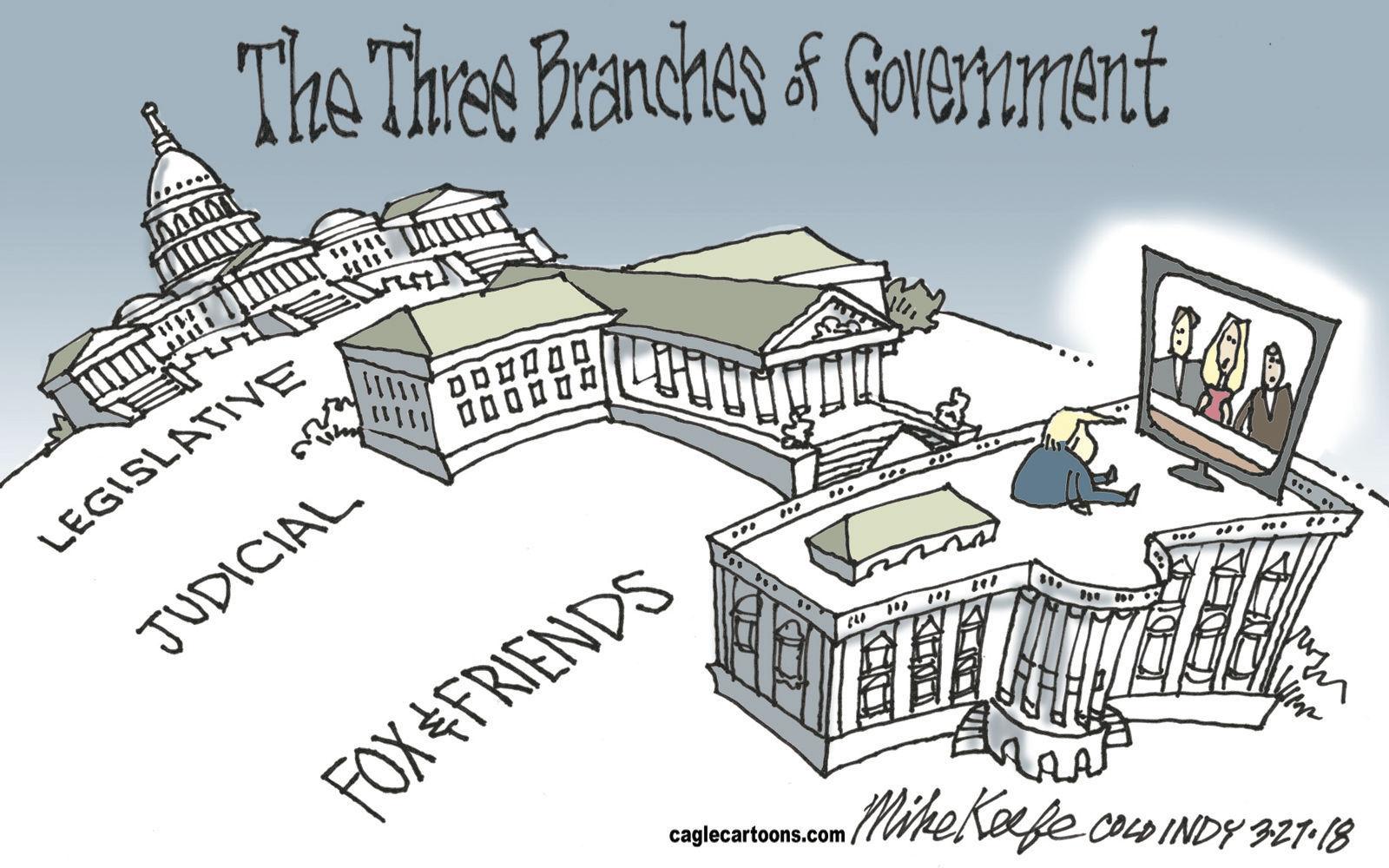 The three branches of government | Political cartoons | gazettextra.com
