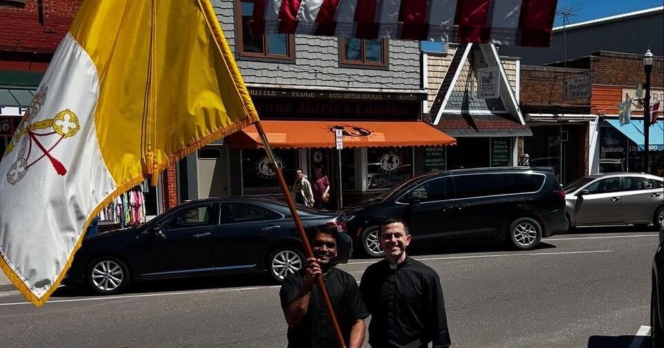 Hayward Area Catholic Churches celebrate new Pope Leo with downtown ...