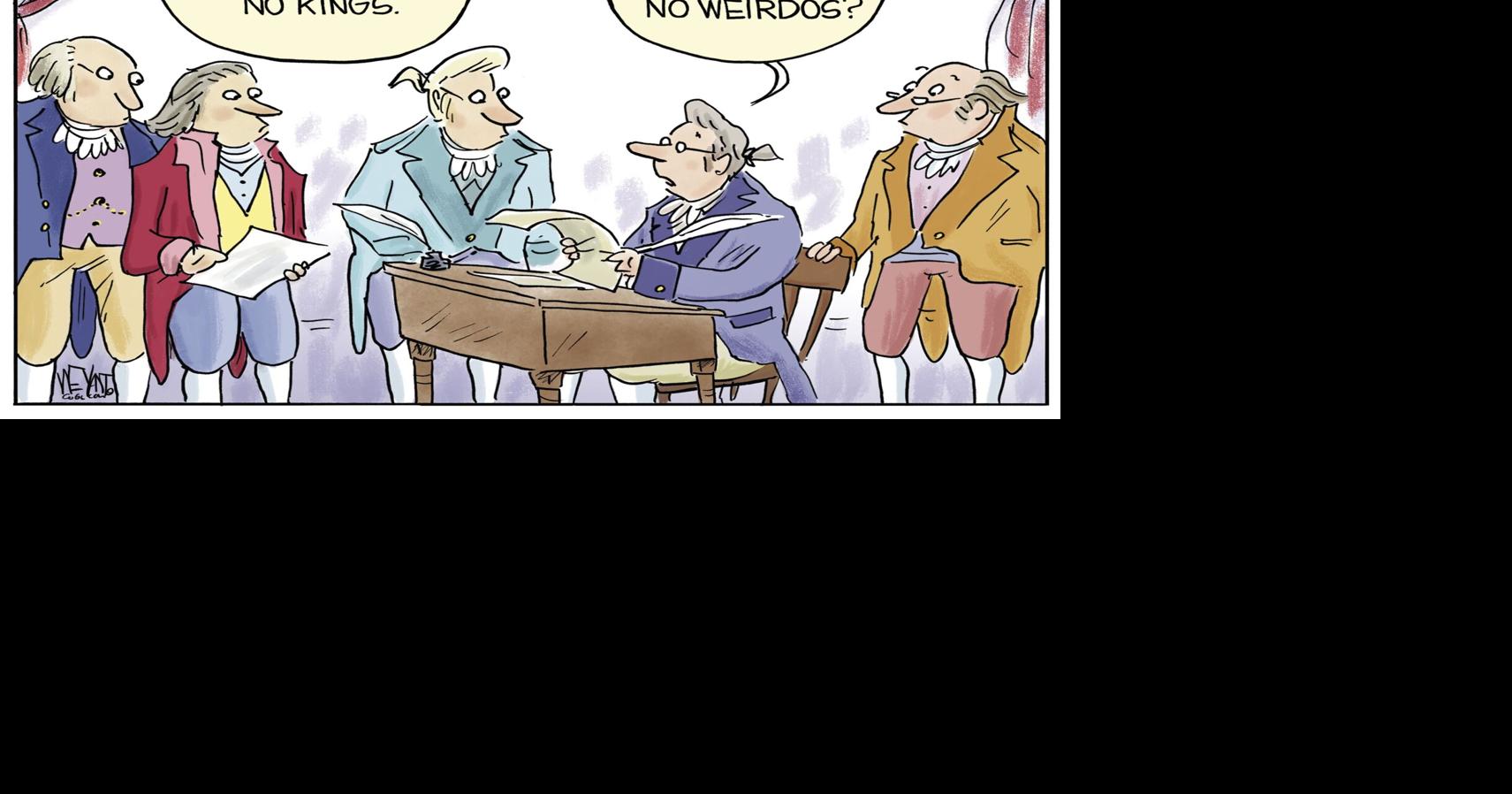 The framers' big question | Political cartoons | gazettextra.com