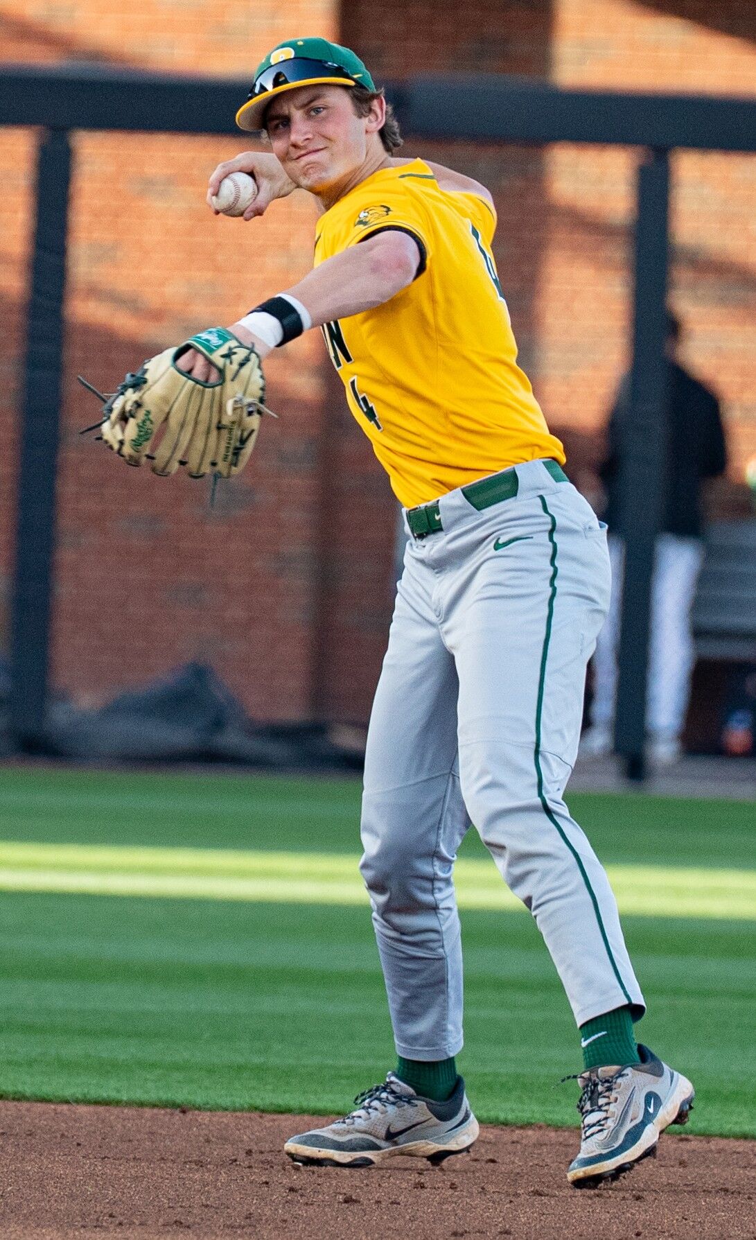 Jake Schaffner hitting the cover off the ball for North Dakota State ...