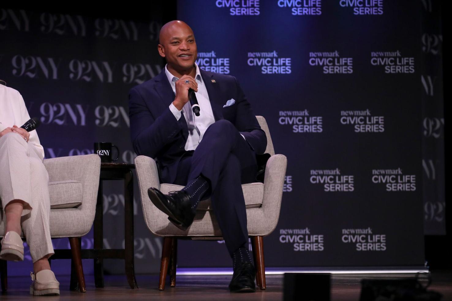 Gov. Mikie Sherrill and Gov. Wes Moore at 92NY | Nation/World ...