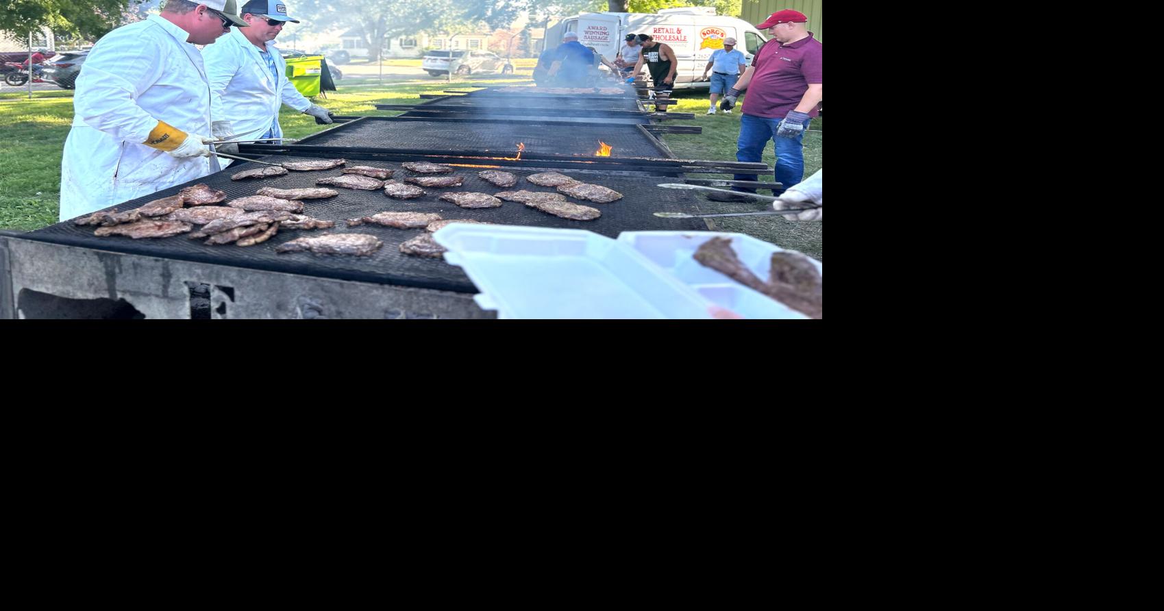 Steak for scholarships. Annual cookout benefits youth who show beef at ...
