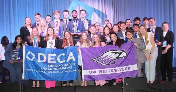 UW-Whitewater DECA chapter wins 74 awards at International Career Development Conference | Local ...