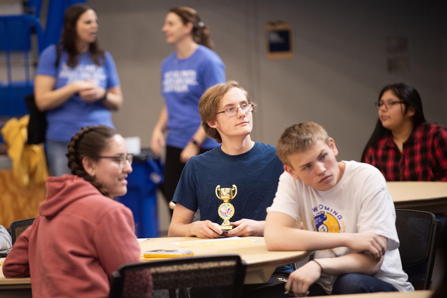 Northeast district math contest integrates new group test for students ...