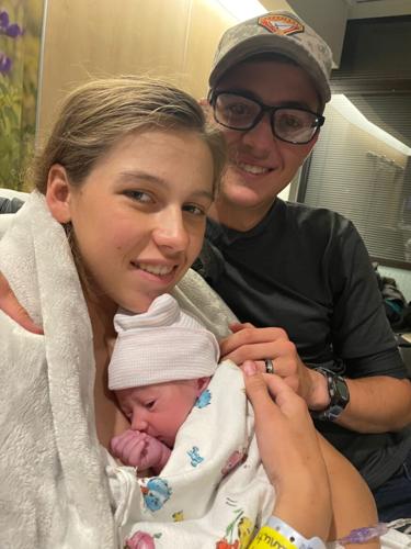 Tennessee couple has first baby in Gillette during Camporee | Living ...