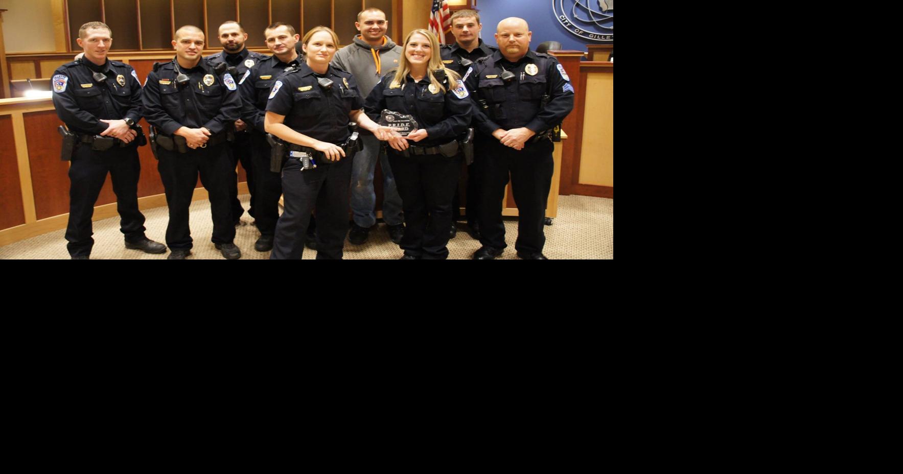 Group of Gillette Police Department officers win city award | Living ...