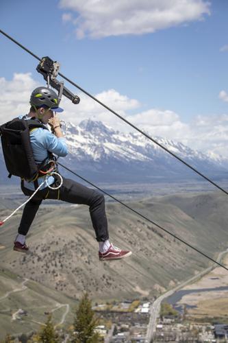 Snow King’s new zip line requires upper body strength | Wyoming ...