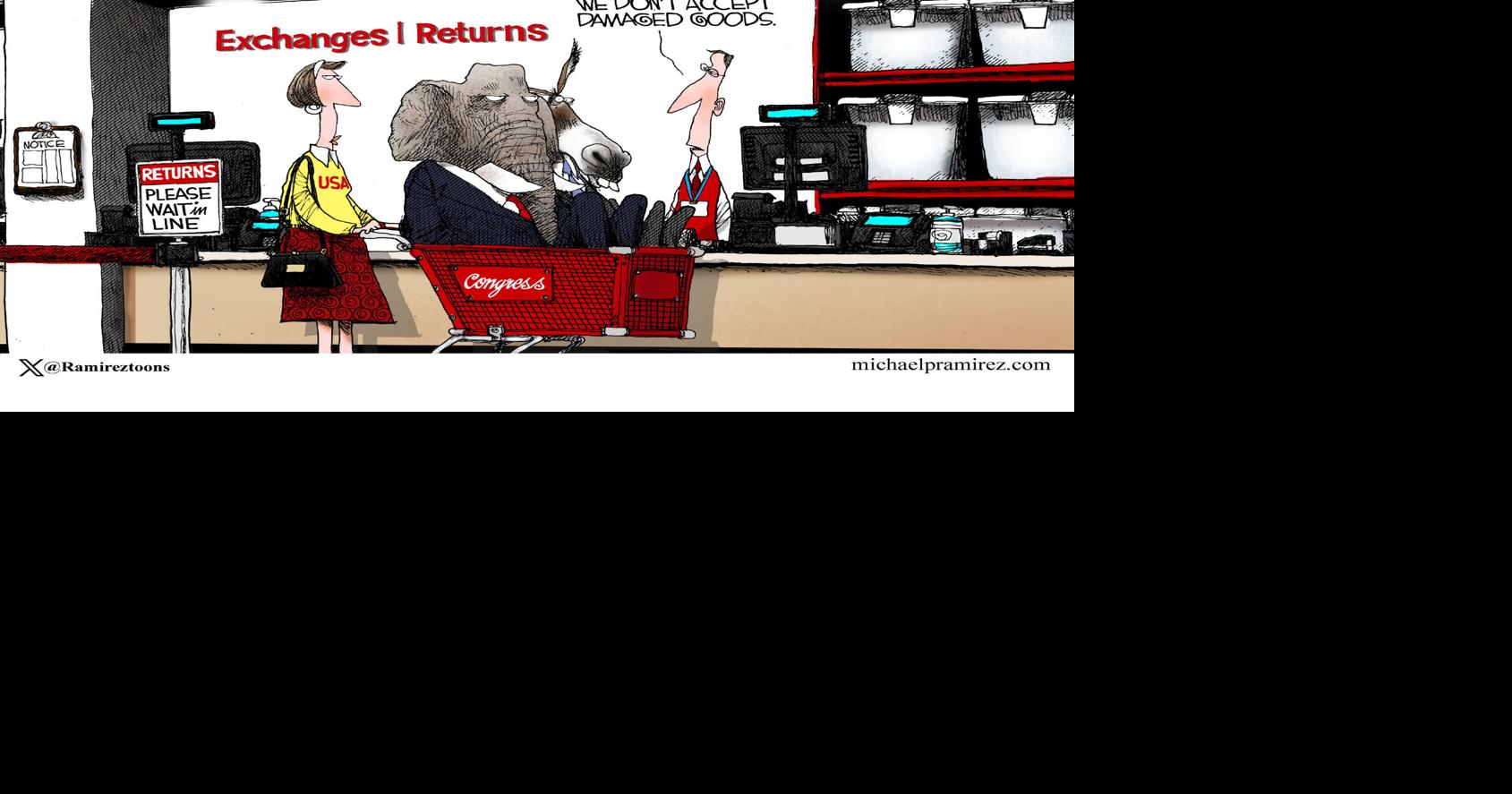 Returns | Editorial Cartoons | gillettenewsrecord.com
