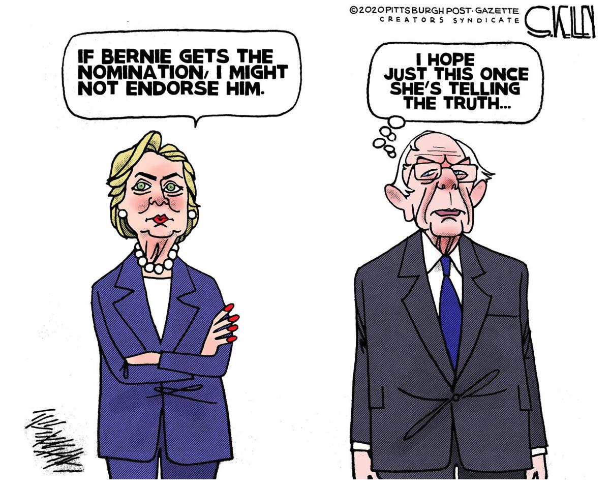 Cinton endorsement | Editorial Cartoons | gillettenewsrecord.com