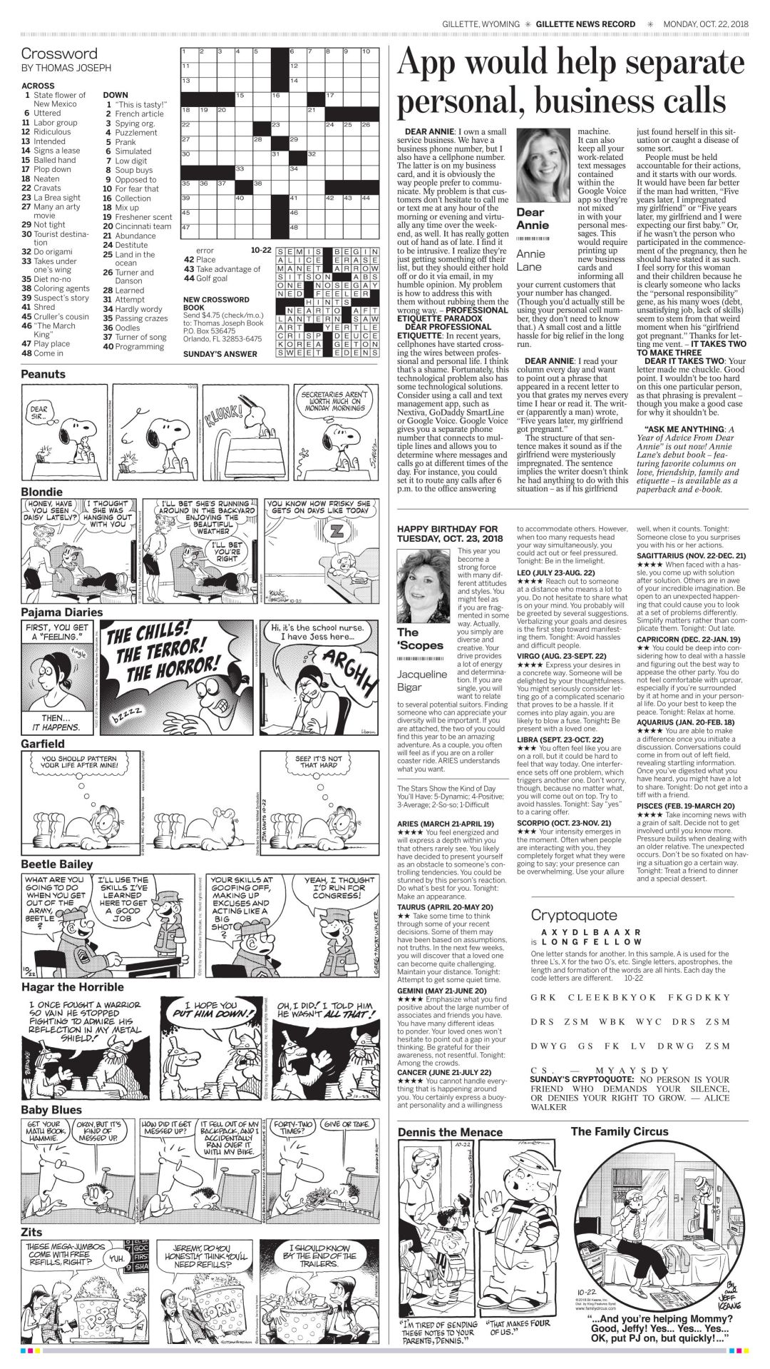 Monday comics | Local News | gillettenewsrecord.com