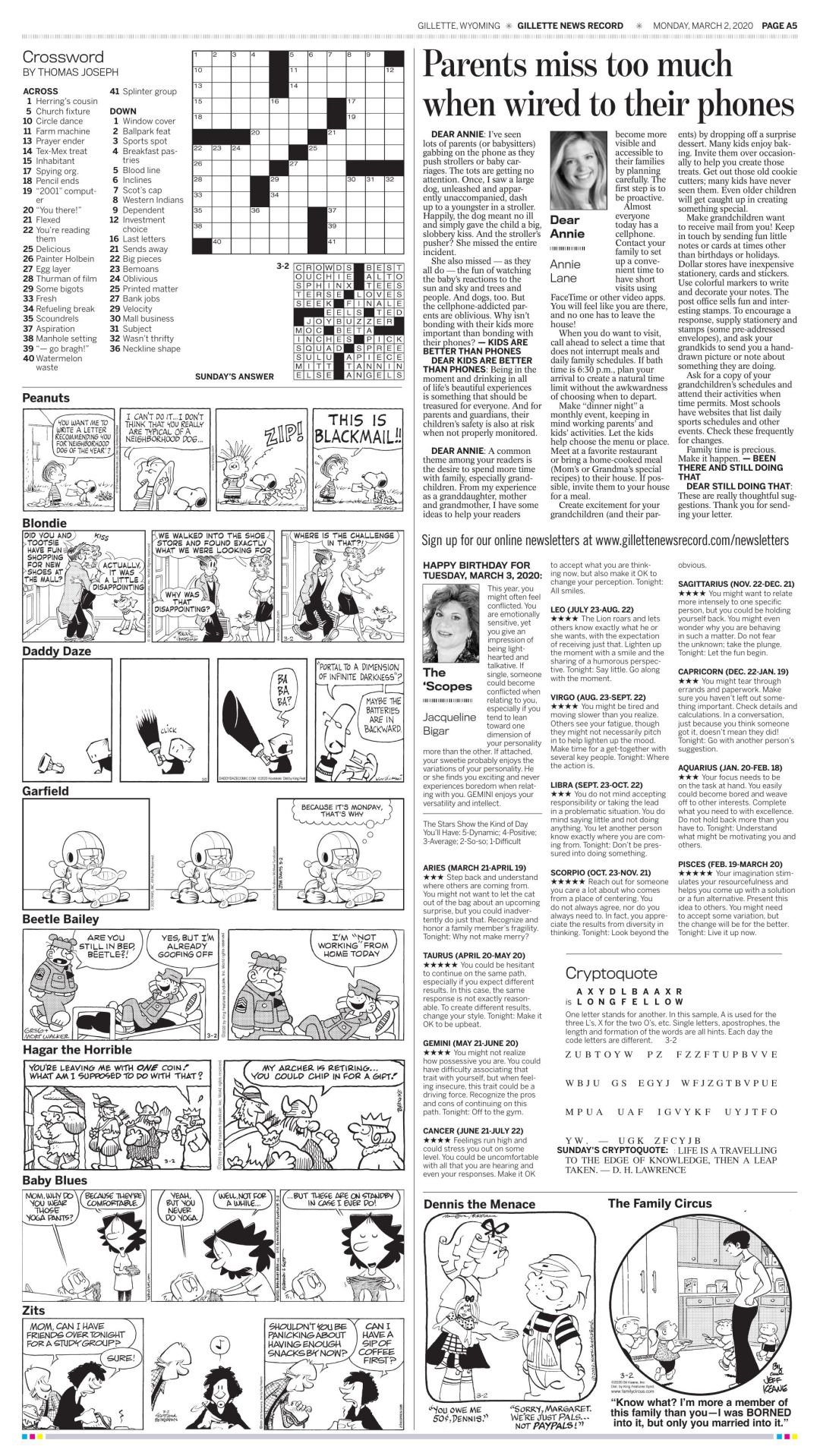 Monday Comics | Local News | gillettenewsrecord.com