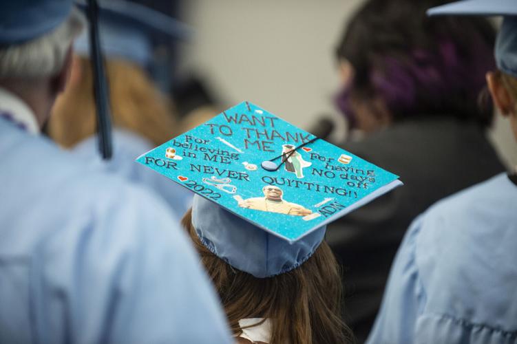 A tassel turner: New college district hosts graduating class for the ...
