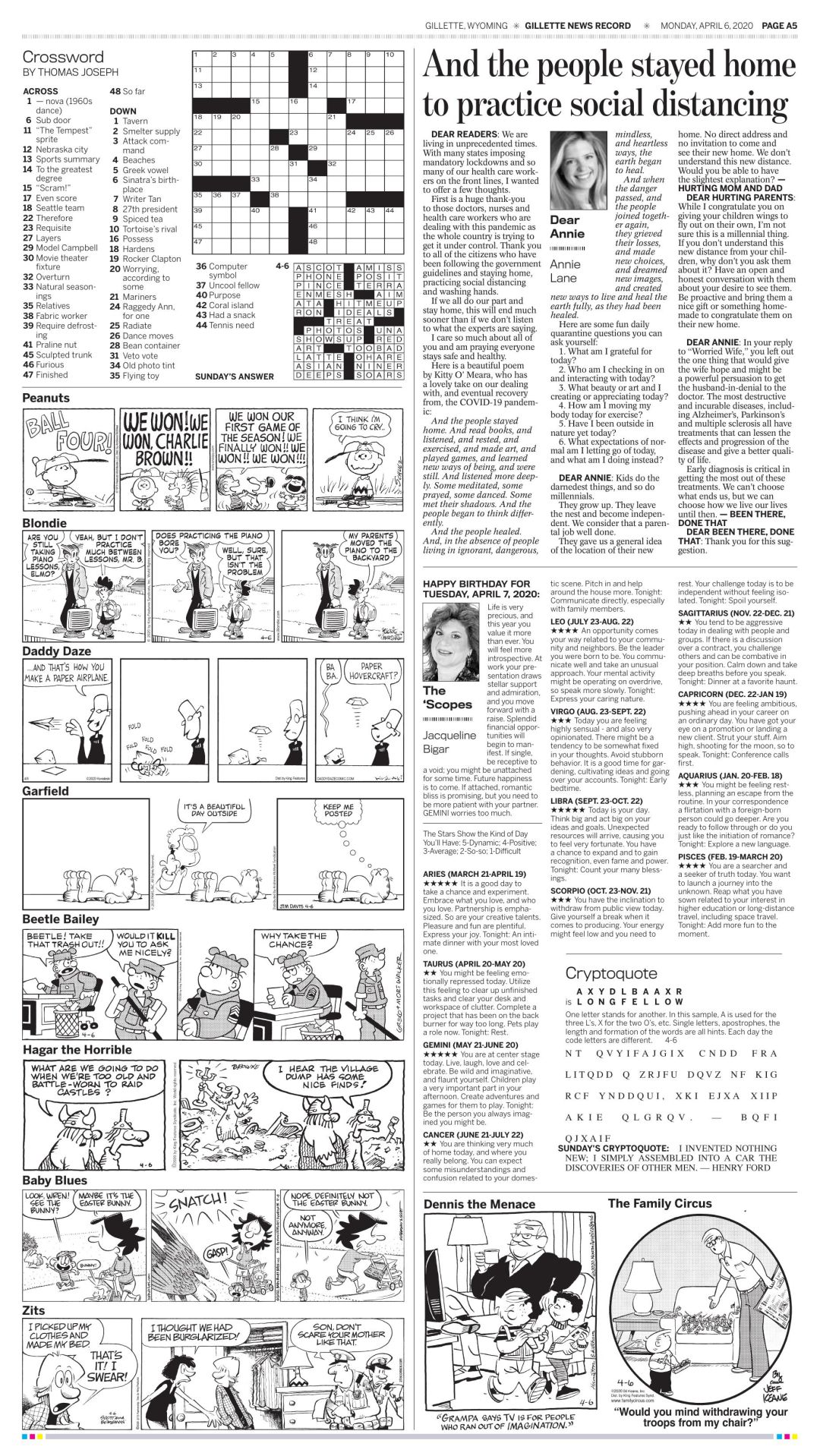 Monday Comics | Local News | gillettenewsrecord.com