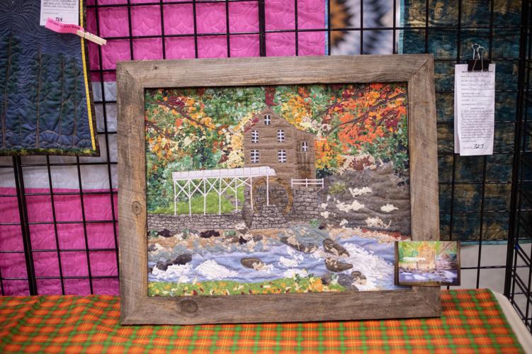 Nearly 400 quilts on display during annual quilt show, each one with a ...