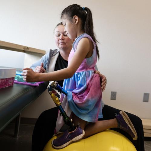 Born without a left leg, Gillette girl outruns adversity with a smile ...