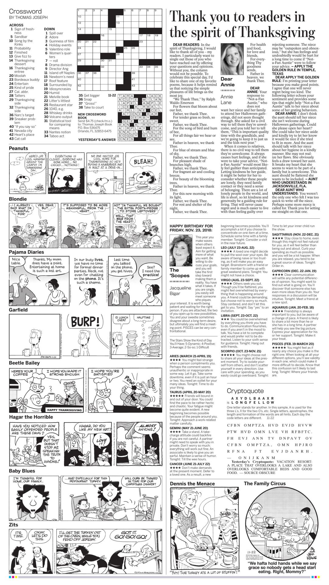 Thursday Comics | Local News | gillettenewsrecord.com