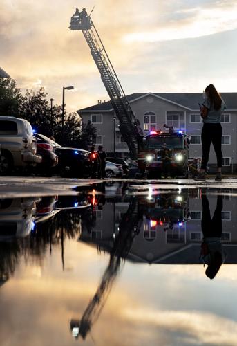 Residents evacuate as Gillette apartment catches fire during Tuesday ...