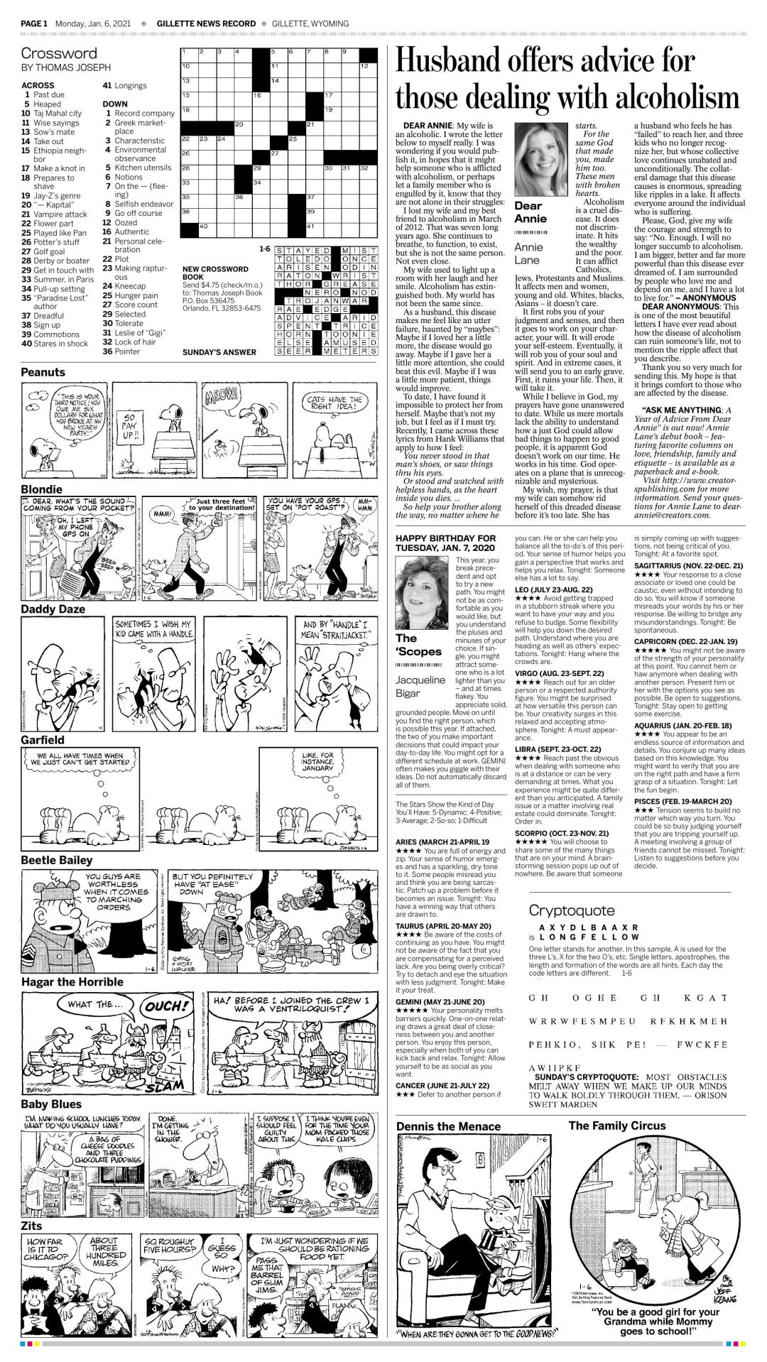 Monday Comics | Local News | gillettenewsrecord.com