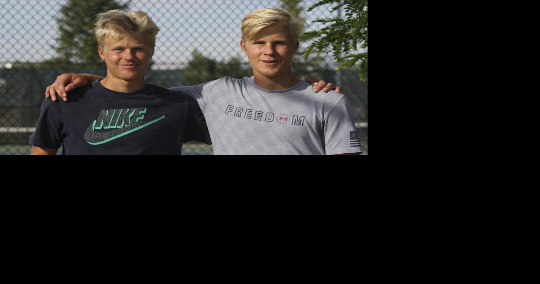 Twins Garrett and Jackson Moore have dominated as doubles partners this ...