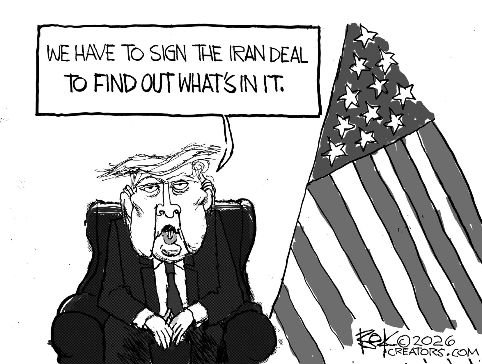 Deal | Editorial Cartoons | gillettenewsrecord.com