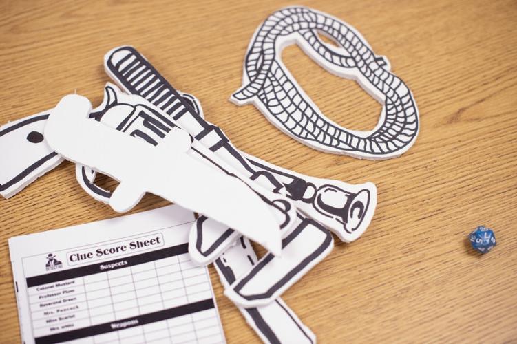 Teens pick up hints in Campbell County Public Library's life-size "Clue ...