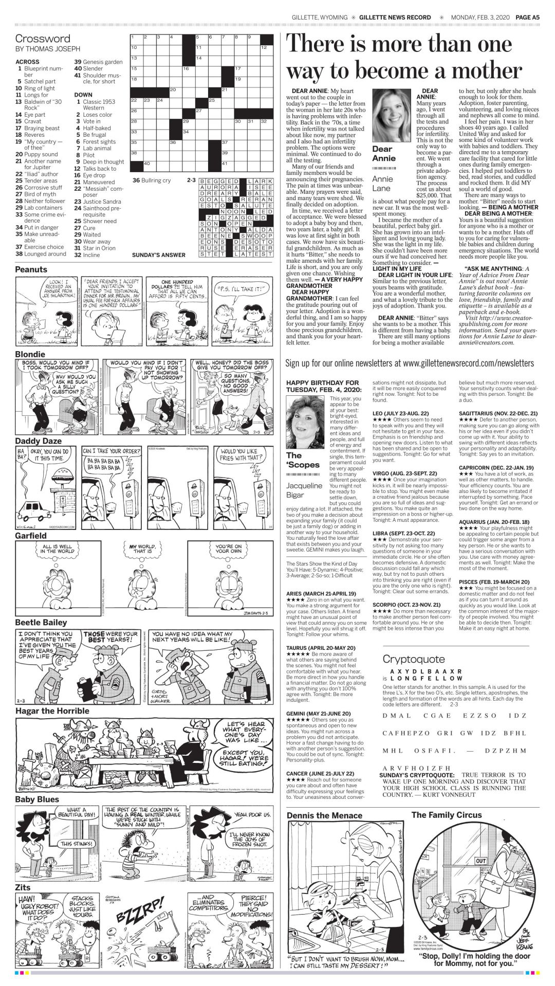 Monday Comics | Local News | gillettenewsrecord.com