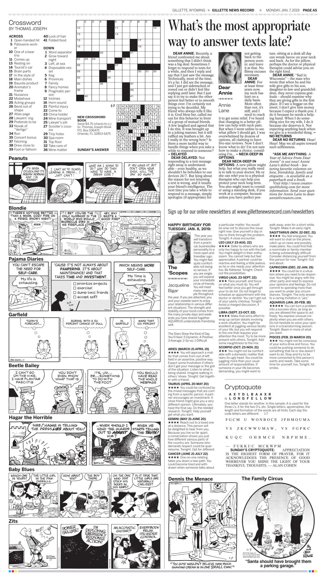 Monday Comics | Local News | gillettenewsrecord.com