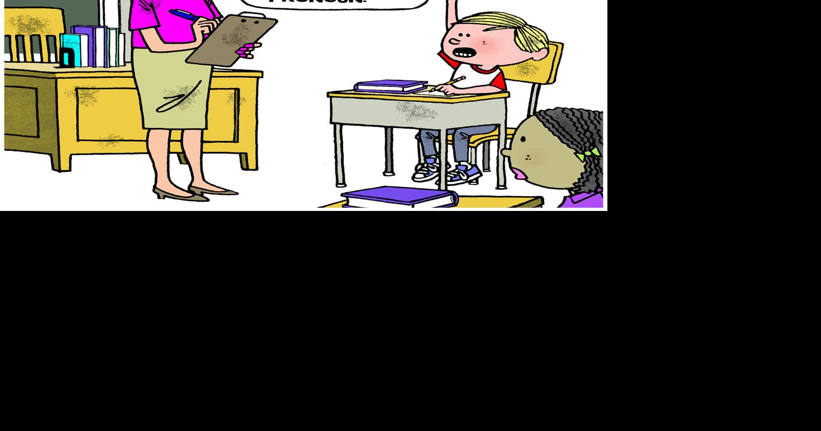 What's a pronoun? | Editorial Cartoons | gillettenewsrecord.com