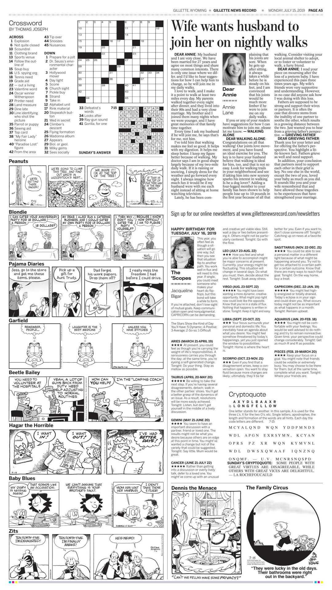 Monday Comics | Local News | gillettenewsrecord.com