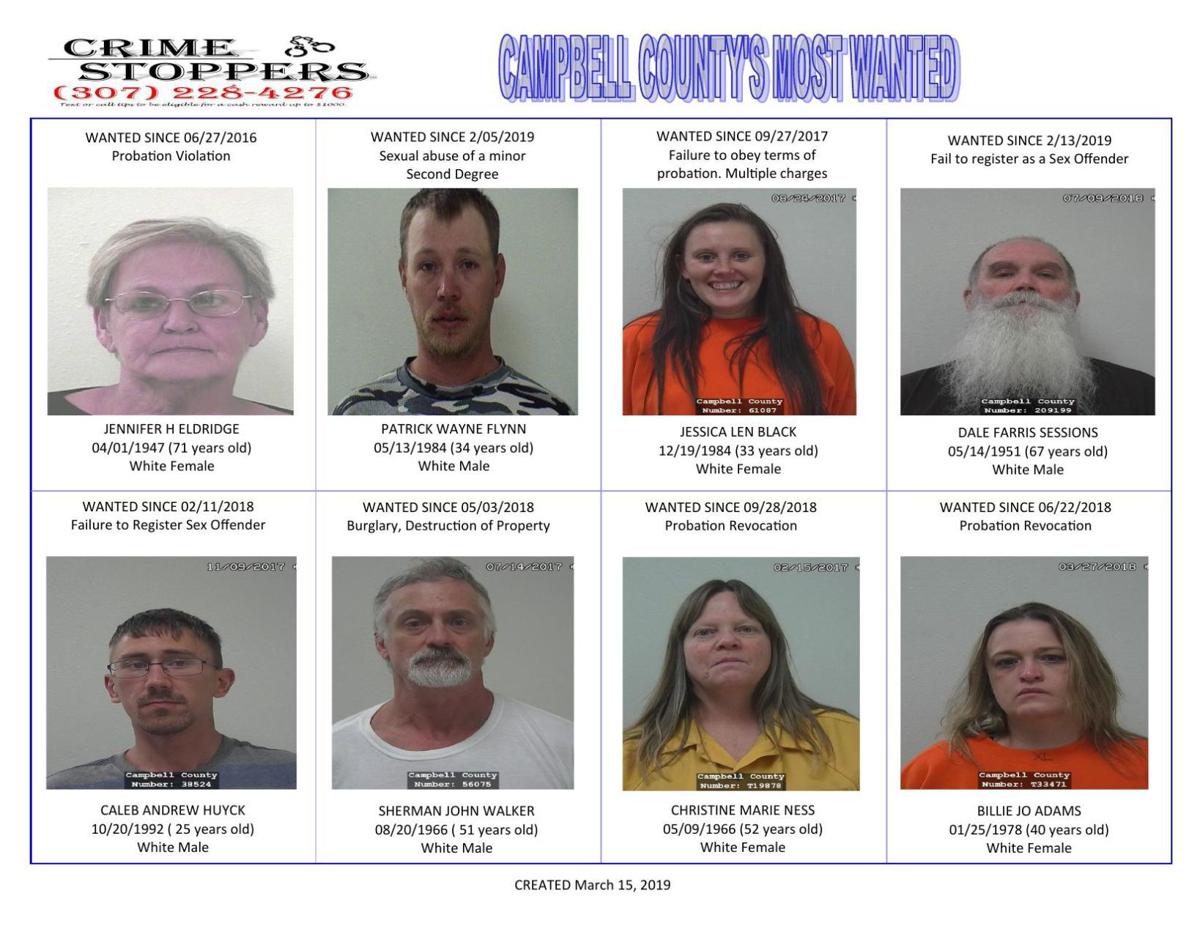 Campbell County's Most Wanted | Records | gillettenewsrecord.com