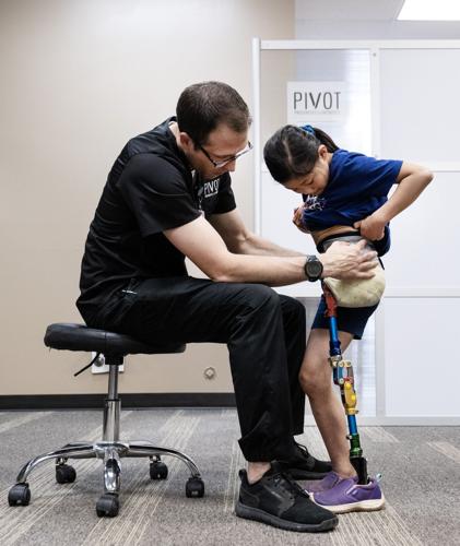 Born without a left leg, Gillette girl outruns adversity with a smile ...