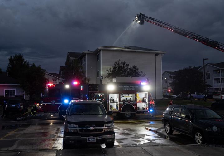 Residents evacuate as Gillette apartment catches fire during Tuesday ...