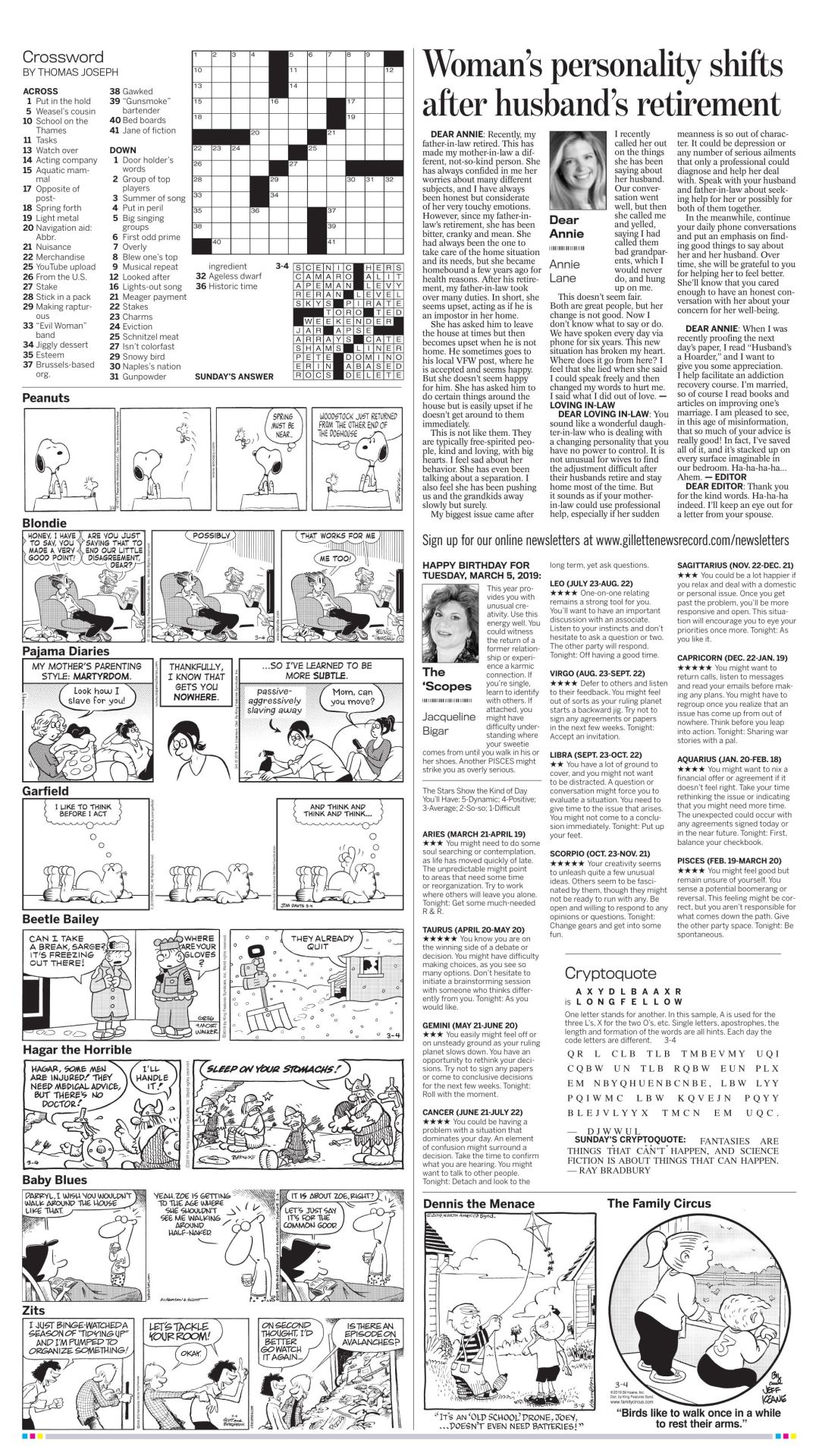 Monday Comics | Local News | gillettenewsrecord.com